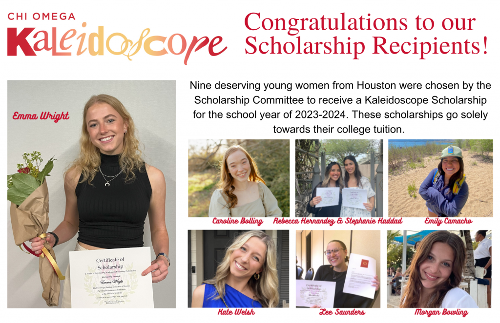 Scholarship Recipients | ChiOmega